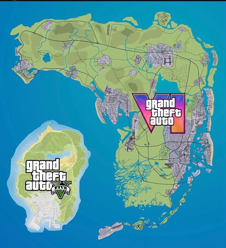 GTA VI map vs GTA V: Size, cities, and features compared - Gamnesia